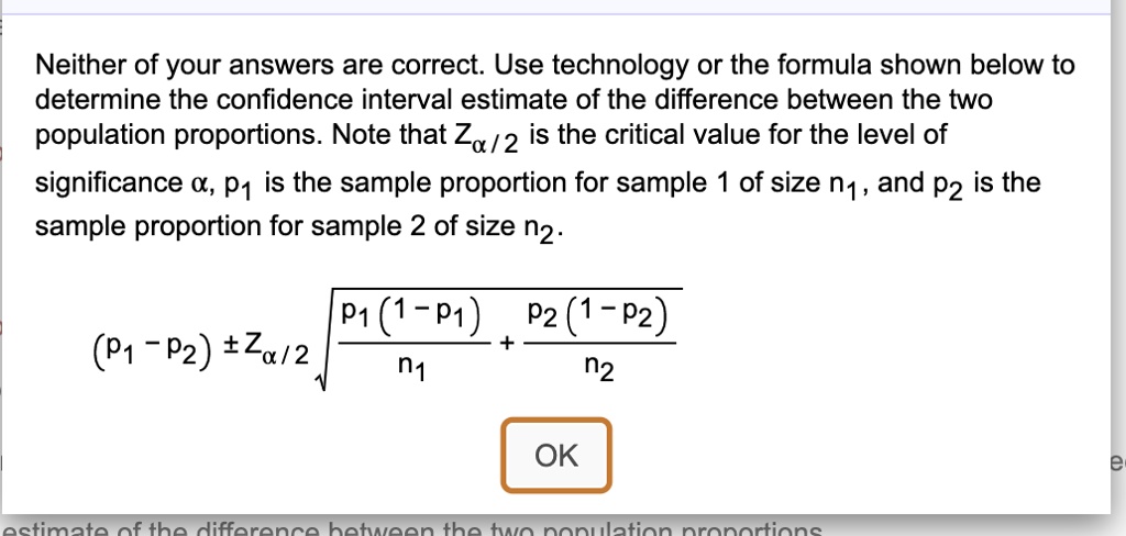 SOLVED:Neither of your answers are correct: Use technology or the ...