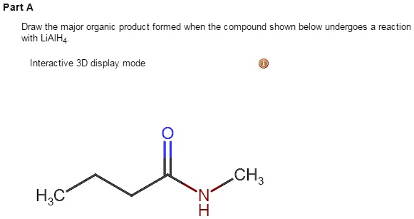 Solved Draw The Major Organic Product Formed When The Compound Shown Below Undergoes A