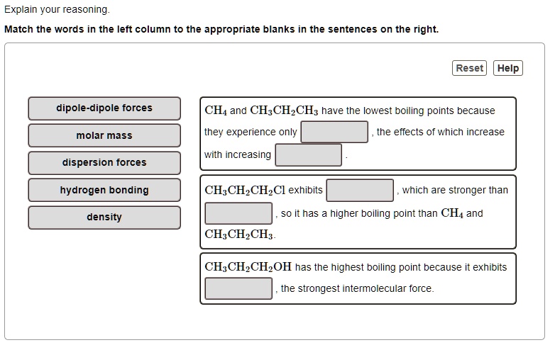 SOLVED: Match the words in the left column to the appropriate blanks in ...