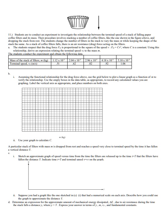 11 students are to conduct an experiment to investigate the ...