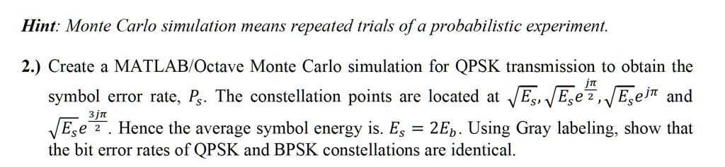 Video Solution Hint Monte Carlo Simulation Means Repeated Trials Of A 9570