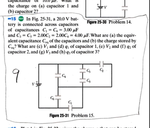 capaciancc tou kt the charge on a capacitor and b capacitor 2 15 6o in ...