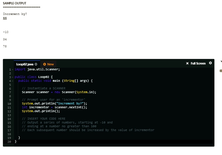 SOLVED: Given the following code that creates a Scanner and gets the ...