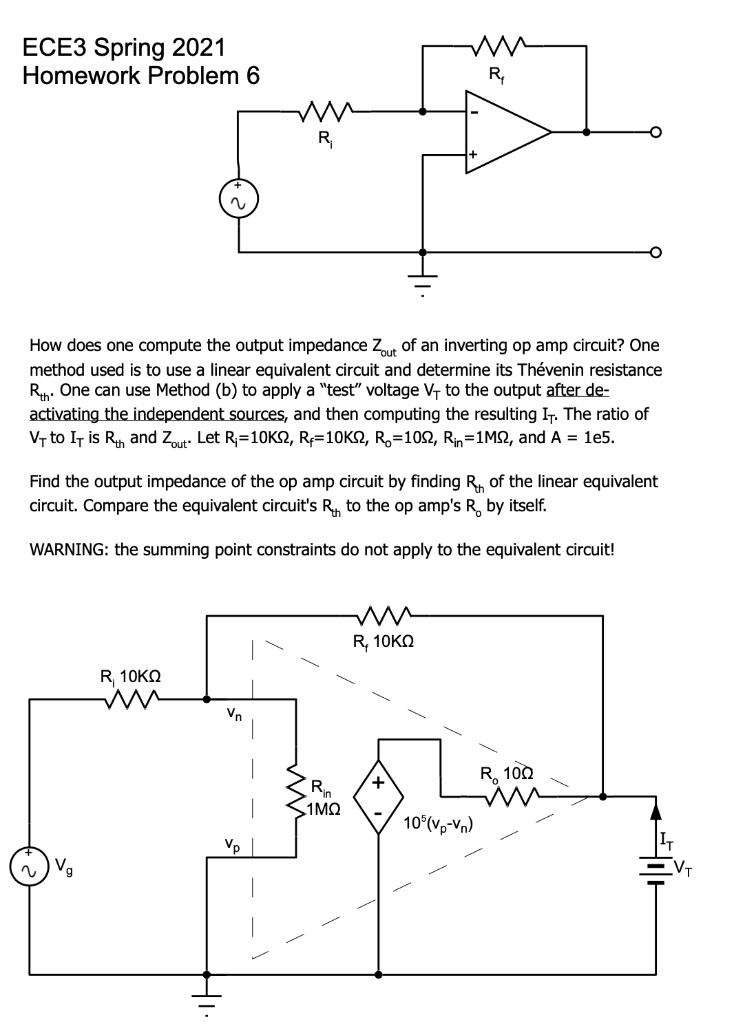 ece3 spring 2021 homework problem 6 r how does one compute the output ...