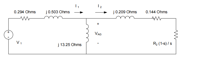 2 25 points induction generator real power generation a three phase 220 ...