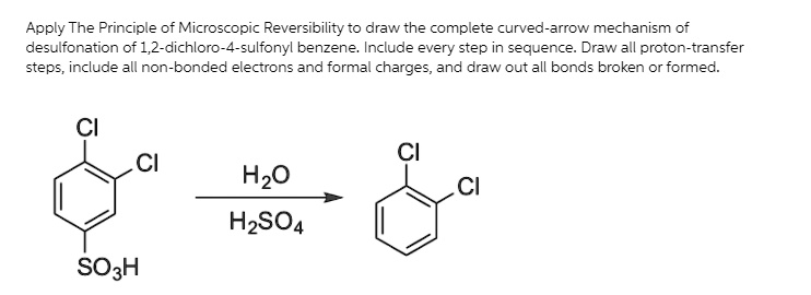 SOLVED: Apply the Principle of Microscopic Reversibility to draw the ...