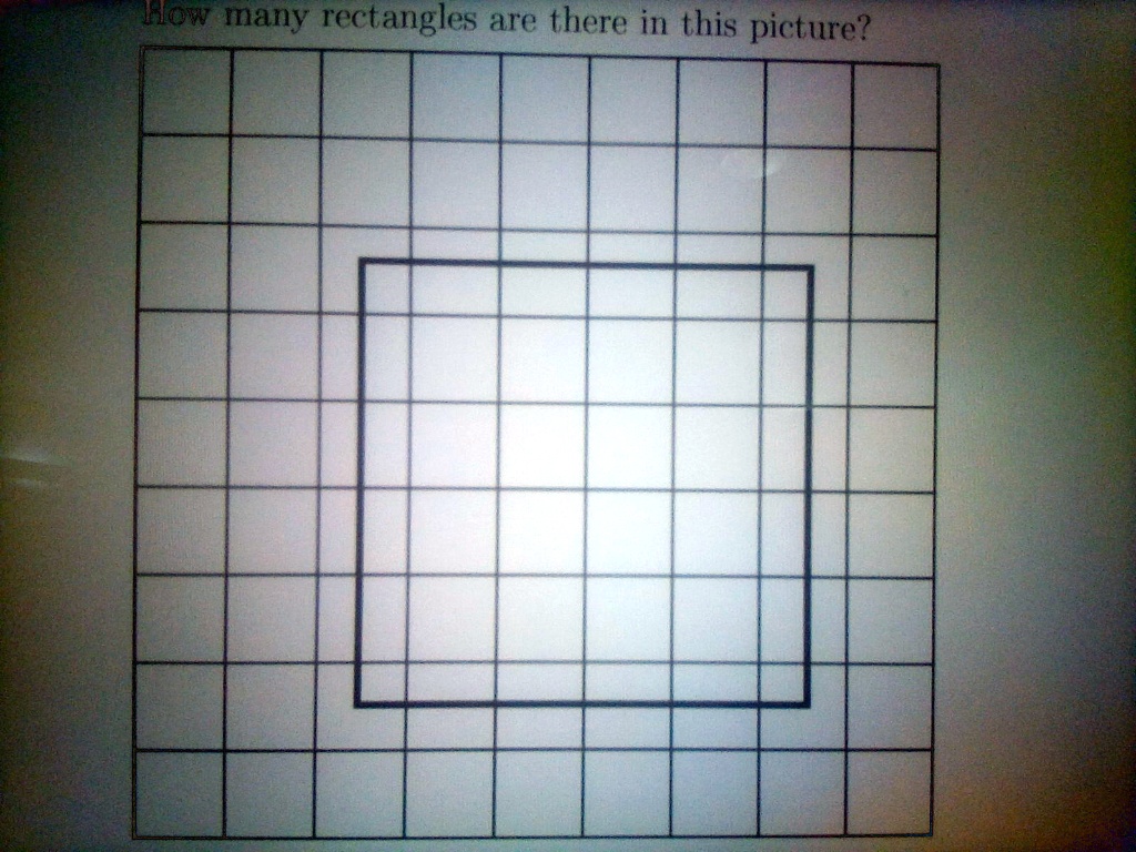 SOLVED: How many rectangles are there in this picture?