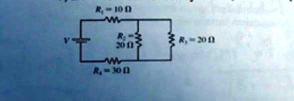 Solved A What Is The Current In Amps Through R3 In The Figure B