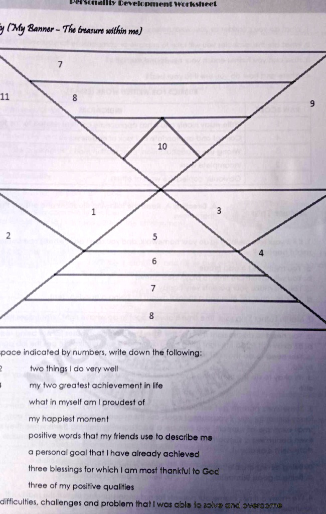 SOLVED: 'Mobily (My Banner - The treasure within me) 7 11 8 9 10 3 1 2 5 4 6 7 8 In the space ...
