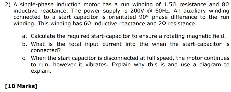 show all steps please an explanation would be greatly appreciated thank you 2 a single phase ...
