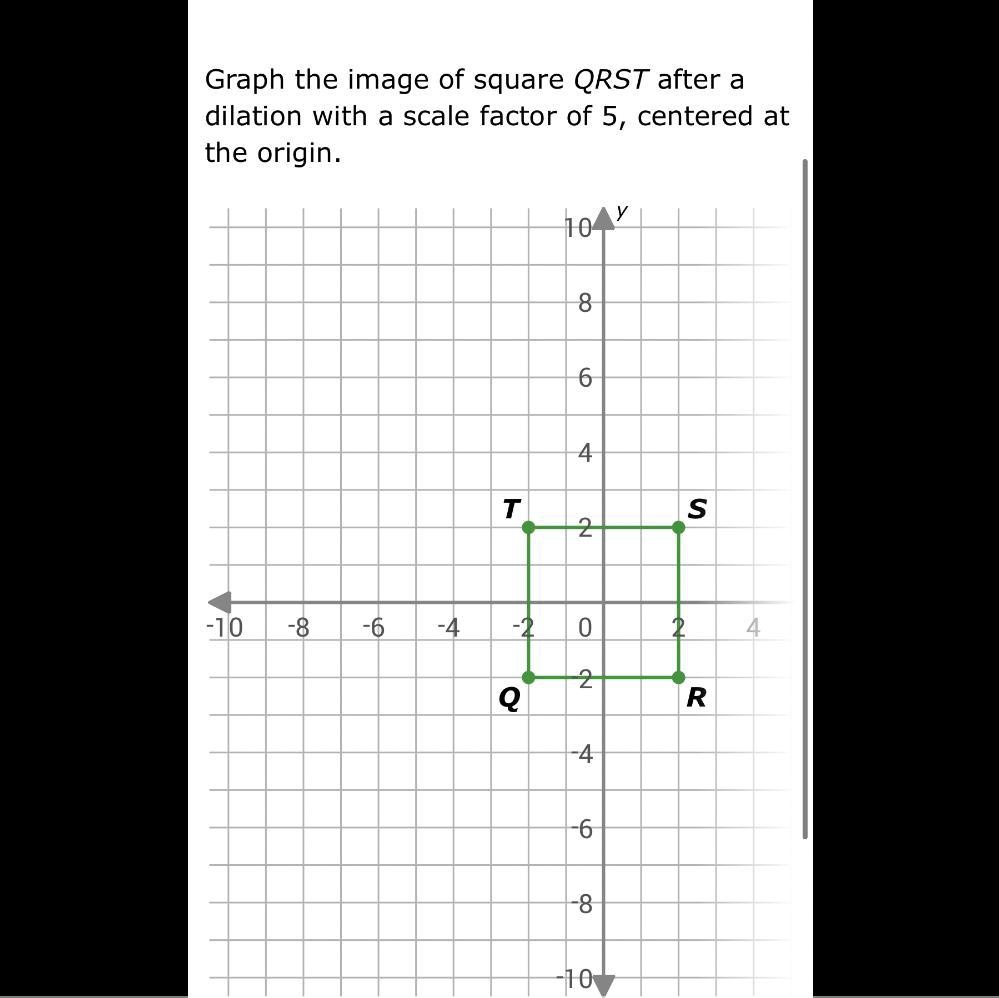 SOLVED: 'please help asap!!!!! Graph the image of square QRST after a ... SOLVED: 'please help asap!!!!! Graph the image of square QRST after a ...