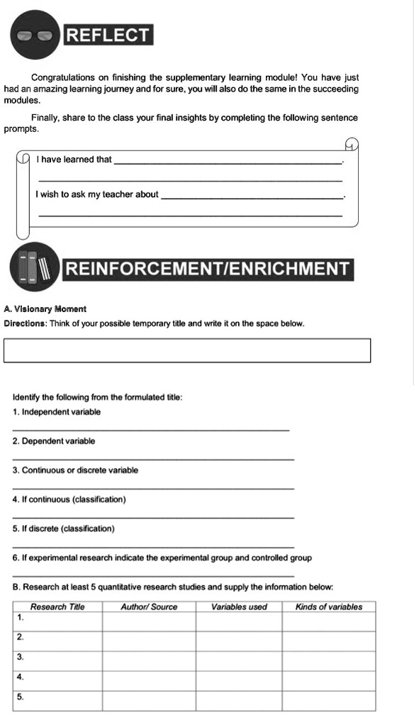 SOLVED: Practical Research 2 Kindly answer those in the picture, the ...