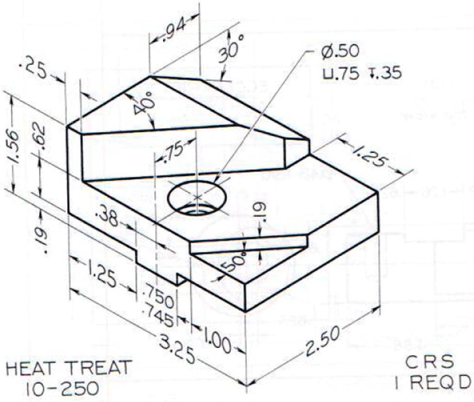 SOLVED: For each problem, draw the FRONT, RIGHT, and TOP views of the ...
