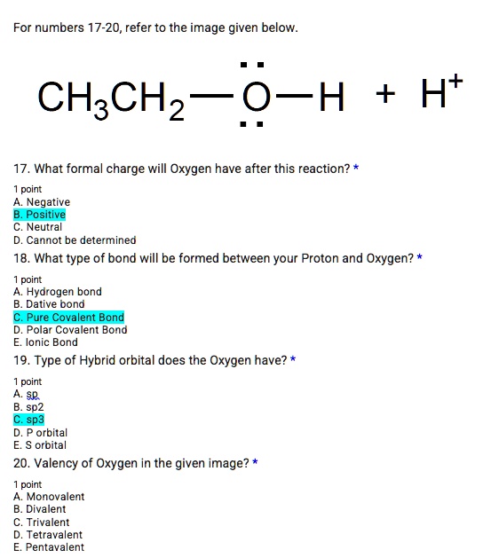 SOLVED: For numbers 17-20,refer to the image given below: CHsCHz O-H ...