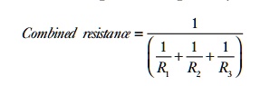 SOLVED: The combined resistance of three resistors connected in ...