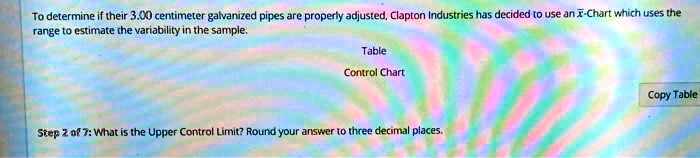 to determine if their o centimeter galvanized pipes are properly ...