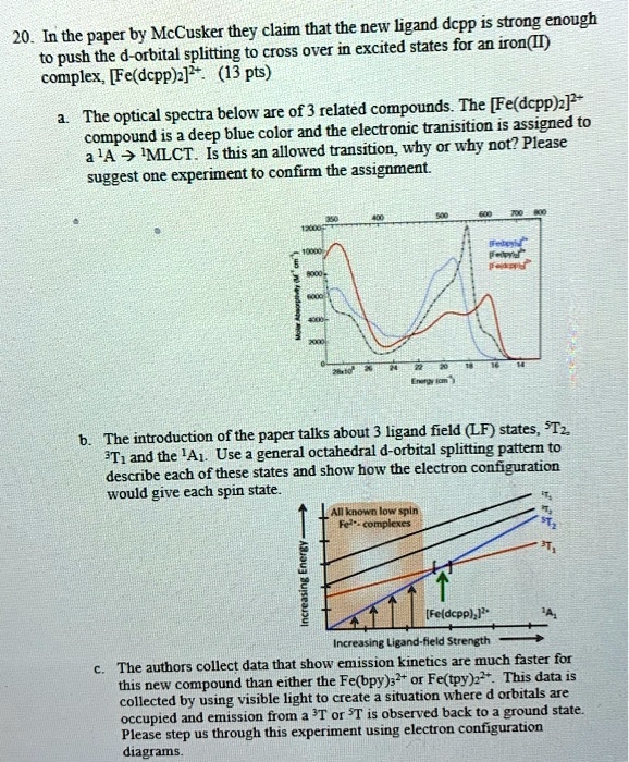 in the paper by mccusker they claim that the new ligand dcpp is strong ...