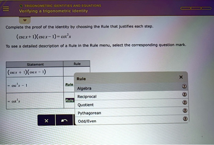trigonometric identities and equations verliying trlgonometric identity ...