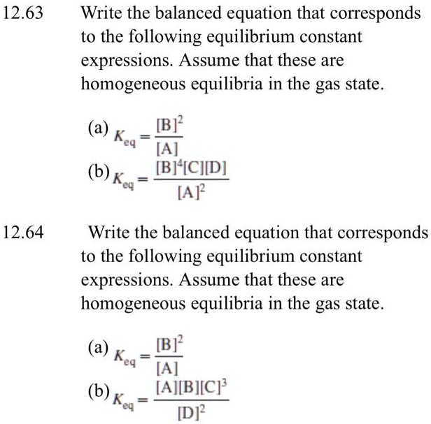 1263 write the balanced equation that corresponds to the following ...