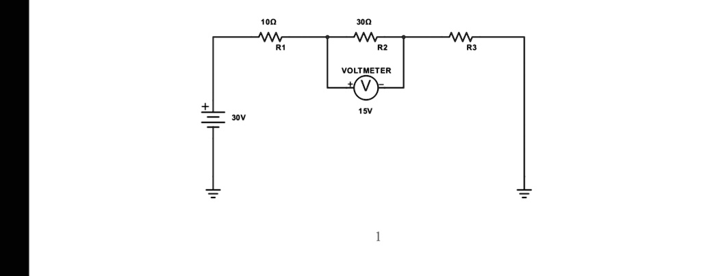 Solved Calculate The Current Through R3 2 Calculate The Voltage Drop