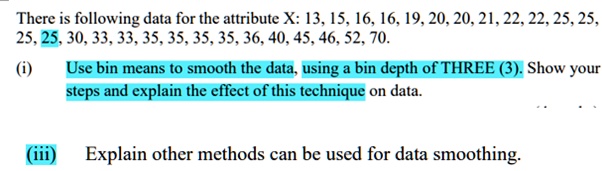 SOLVED: Dear data mining experts, please solve the following. Thank you ...