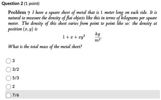 Objects That Are 1 Square Meter