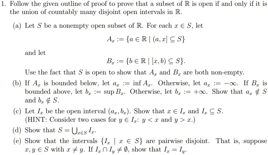 Proof If And Only If