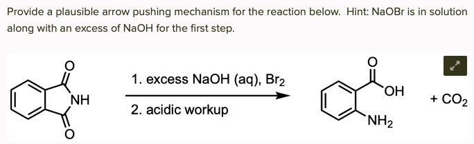 SOLVED:Provide plausible arrow pushing mechanism for the reaction below ...