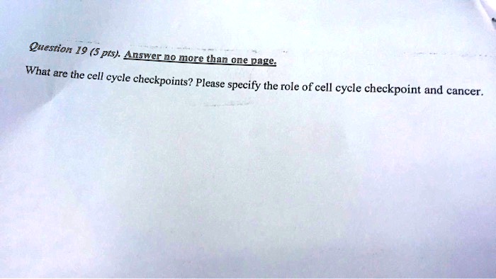SOLVED: Question 19 (5 pts Answer no more than one page: What = are ... SOLVED: Question 19 (5 pts Answer no more than one page: What = are ...