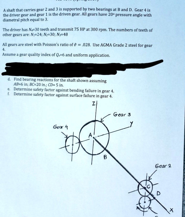 SOLVED: The driver gear and gear 1 are the driven gears. All gears have ...