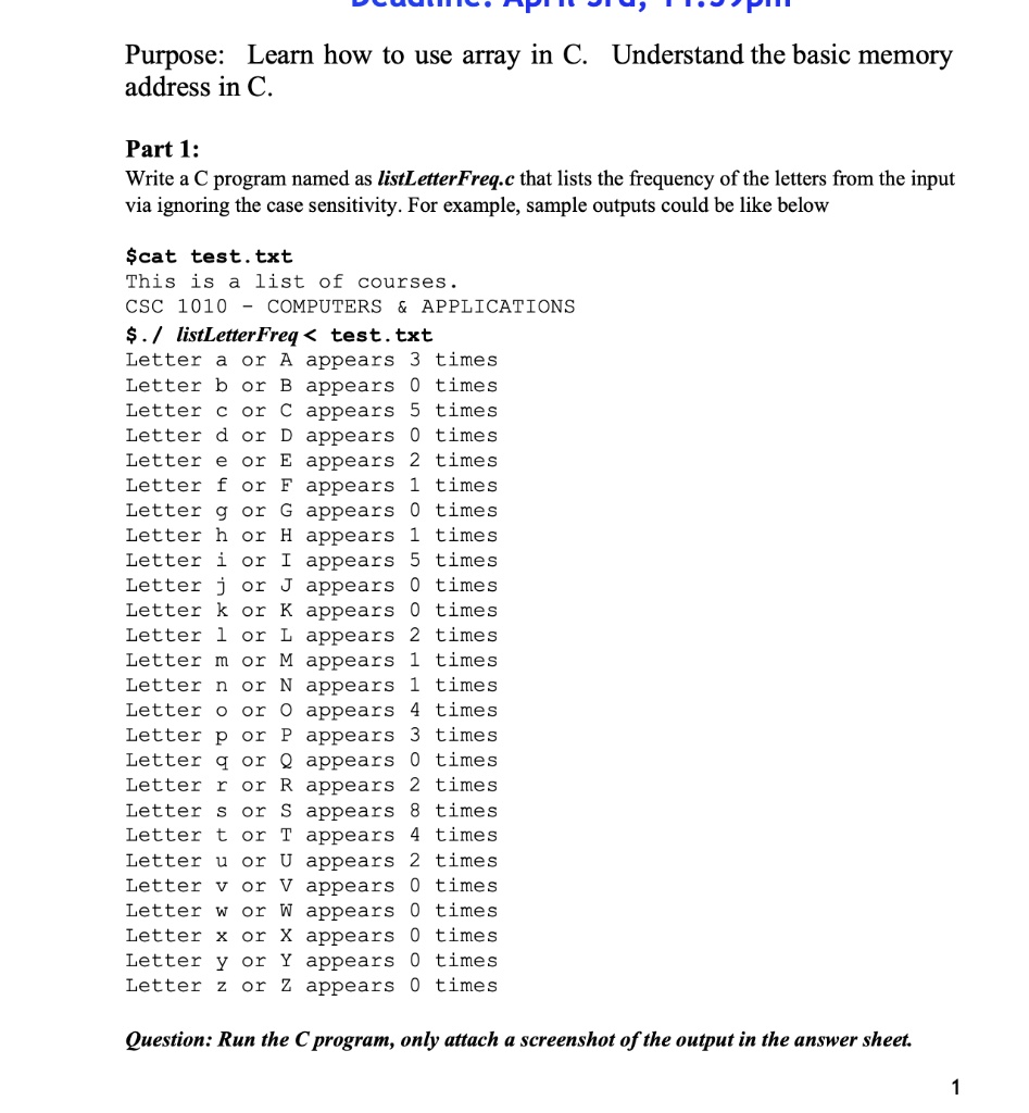 Solved We Are Running This In The Command Line On Linux It Is Important To Note Here That As