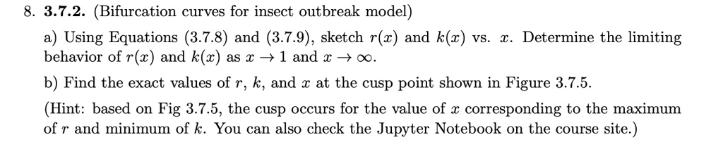 8 372 bifurcation curves for insect outbreak model a using equations ...