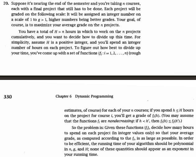 Solved A Write An Optimal Substructure Of The Dynamic Programming Algorithm Clearly Explain 8609