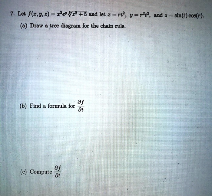 SOLVED: Let f(z,1,2) = re^(âˆšzF5) and let t = 1, v = 70, and Î¸ = e ...