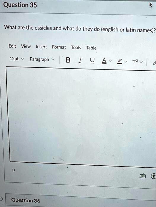 SOLVED: What are the ossicles and what do they do (English or Latin names)?