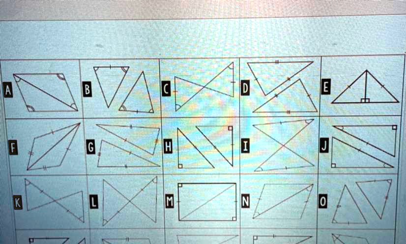 SOLVED: 'Use the triangle congruency theorems card sort provided ...
