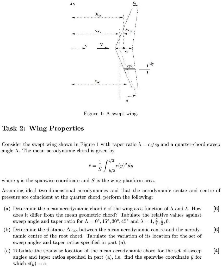 SOLVED: This question is from flight mechanics. Please answer all 3 ...