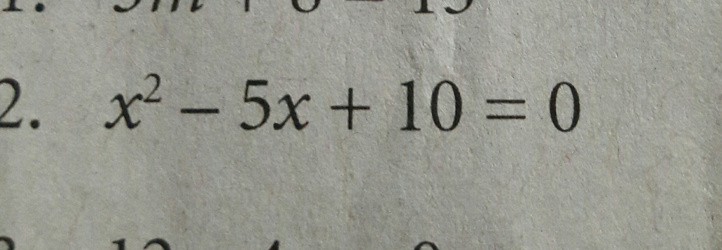 SOLVED 2 X 2 5 X 10 0