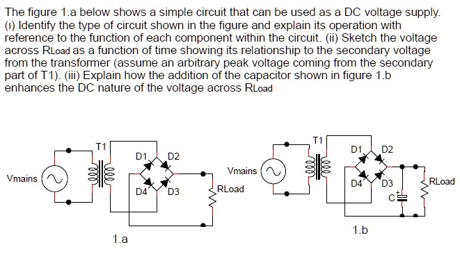 The figure 1.a below shows a simple circuit that can be used as a DC ...
