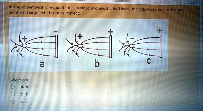 Solved In The Experiment Of Equipotential Surface And Electric Field