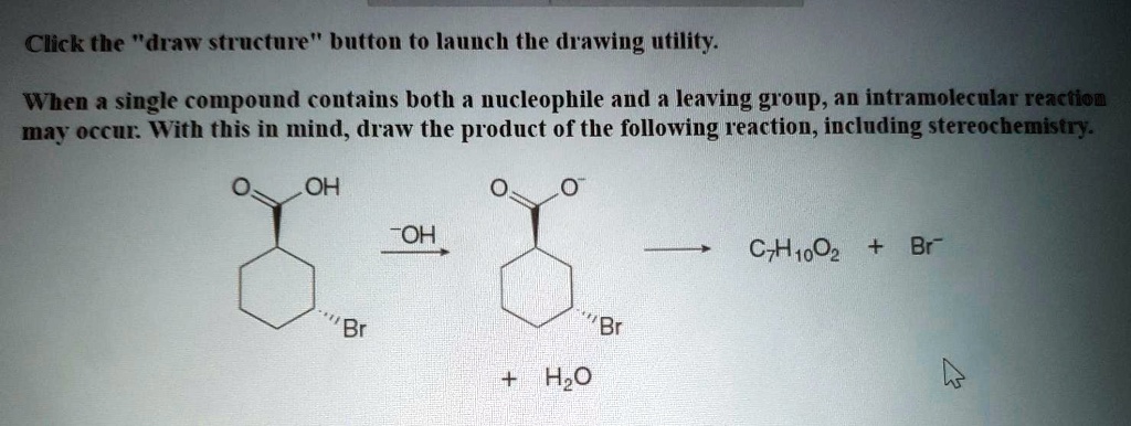 SOLVED: Click the "draw structure" button to launch the drawing utility ...