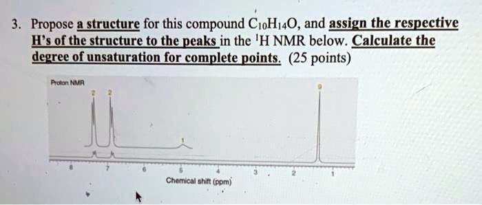 VIDEO solution: Propose a structure for this compound C6H4O, and assign ...