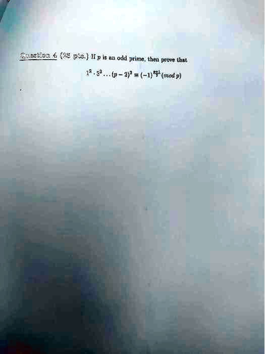SOLVED: elementary number theory can you solve question please tS pIp ... SOLVED: elementary number theory can you solve question please tS pIp ...