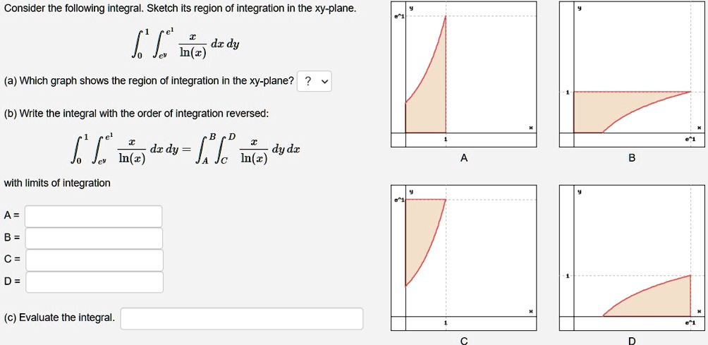 SOLVED:Consider the following integral. Sketch its region of ...
