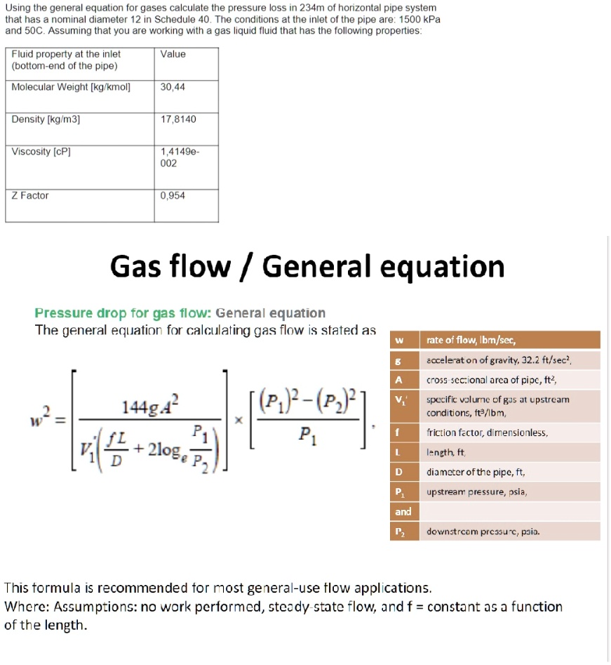 SOLVED: Using the general equation for gases calculate the pressure ...