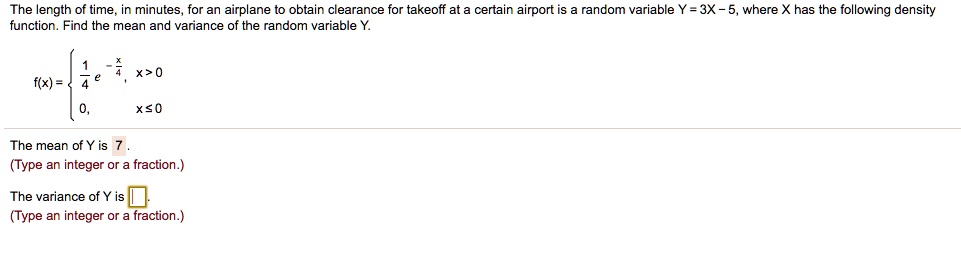 SOLVED: The length of time; in minutes for an airplane to obtain ...