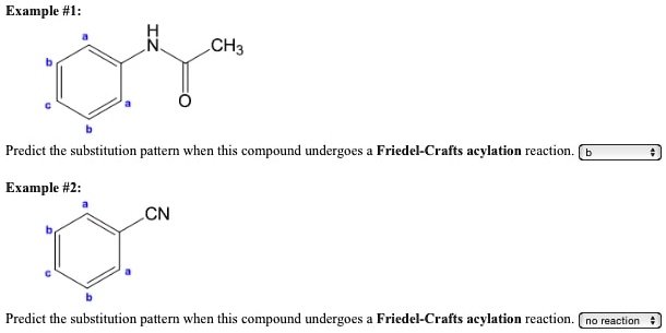 Example #1: b a b IN CH3 Predict the substitution pattern when this ...