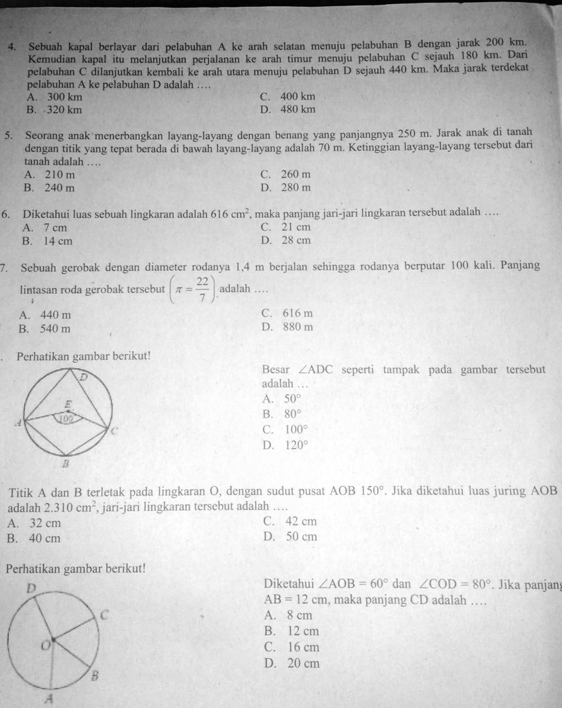 SOLVED: Mohon bantuannya Soal nya w gak bisa mtk Sebuah kapal berlayar ... SOLVED: Mohon bantuannya Soal nya w gak bisa mtk Sebuah kapal berlayar ...