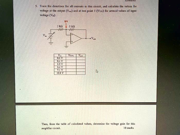 SOLVED: Trace the directions for all the components in this circuit; calculate the values for ...