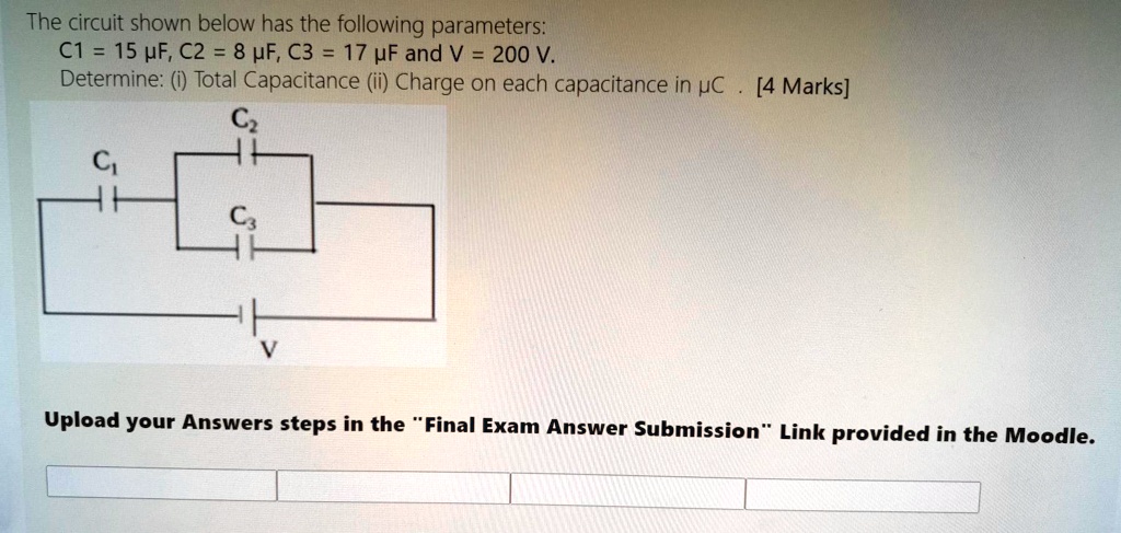 SOLVED: The circuit shown below has the following parameters: C1 = 15 ...